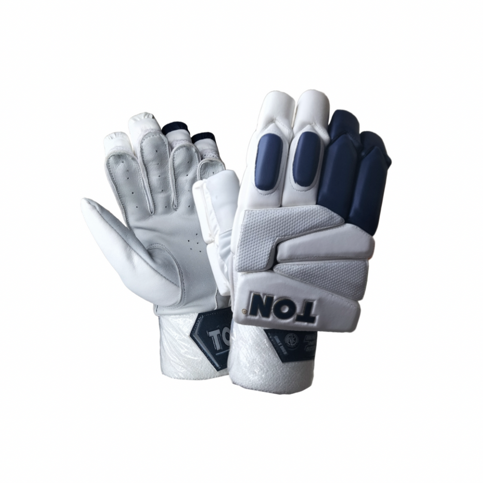 TON Blue-White Edition Batting Gloves – PlayBoldSports